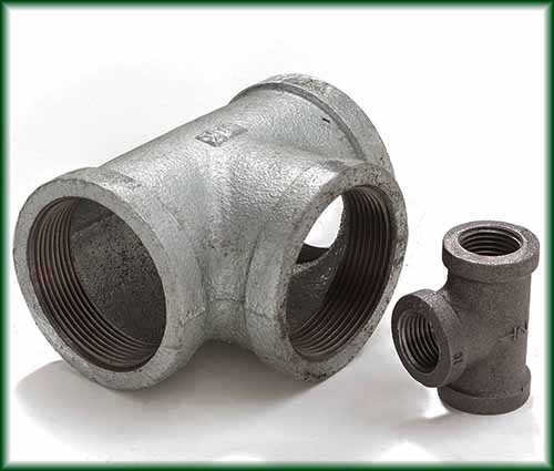 Malleable Iron Tees, Reducing Tees | Steel Supply, L.P.