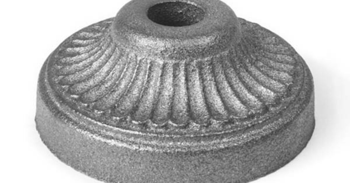 Round Decorative Iron Bases - Order Online | Steel Supply LP