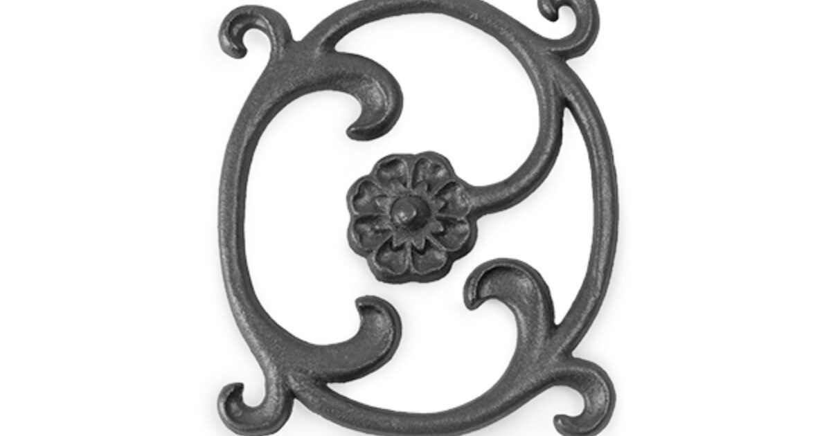 Cast Iron Rosettes - Order by noon, ship today | Steel Supply LP
