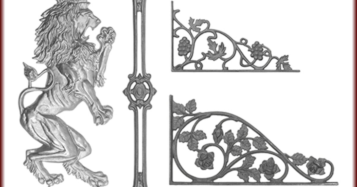 Cast Iron Corner Castings, Panels, and Plaques -… | Steel Supply LP