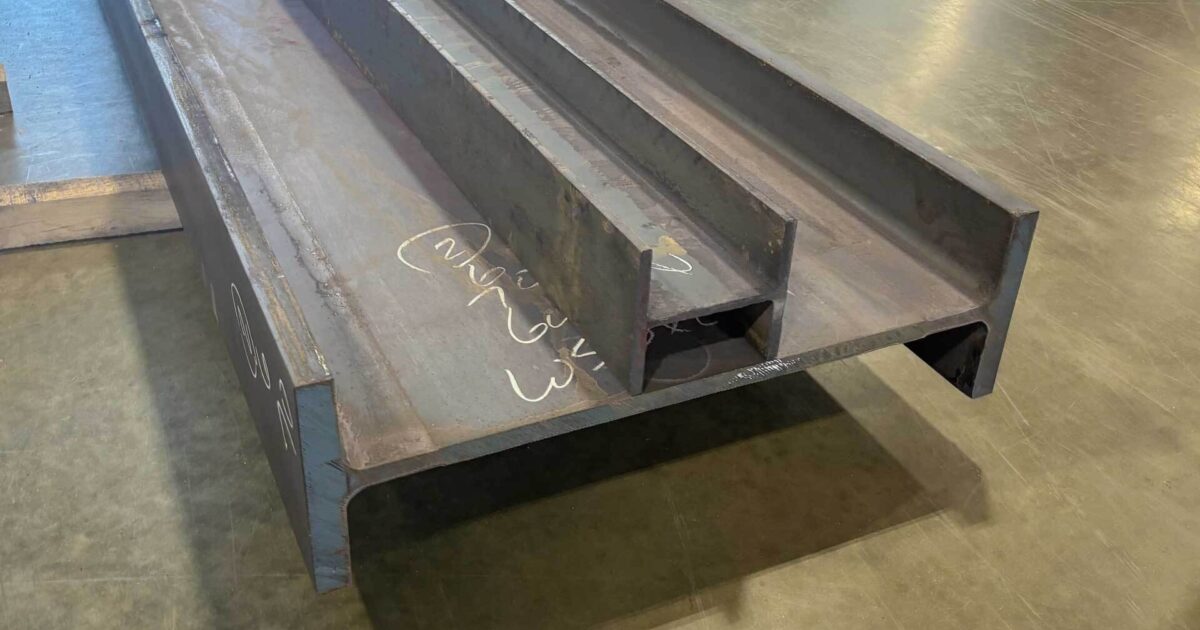 Spotting a Giant: Unusually Large Wide Flange Beam | Steel Supply LP