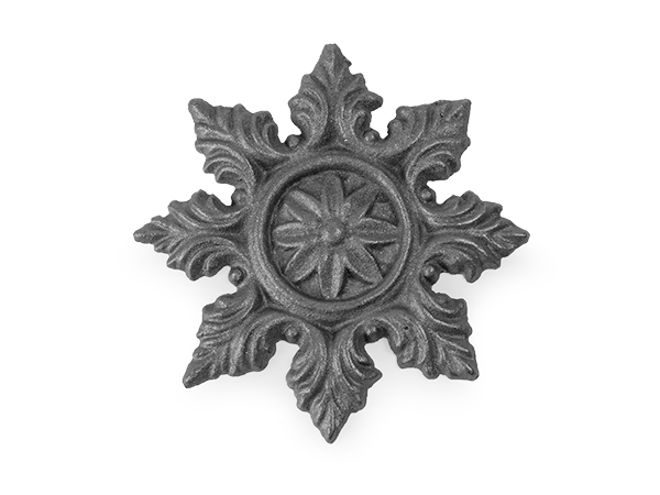 Cast Iron Rosettes - Order by noon, ship today | Steel Supply LP