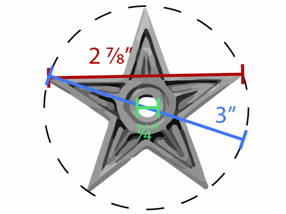 part# C50044 Cast Iron Rosettes | Steel Supply, L.P.
